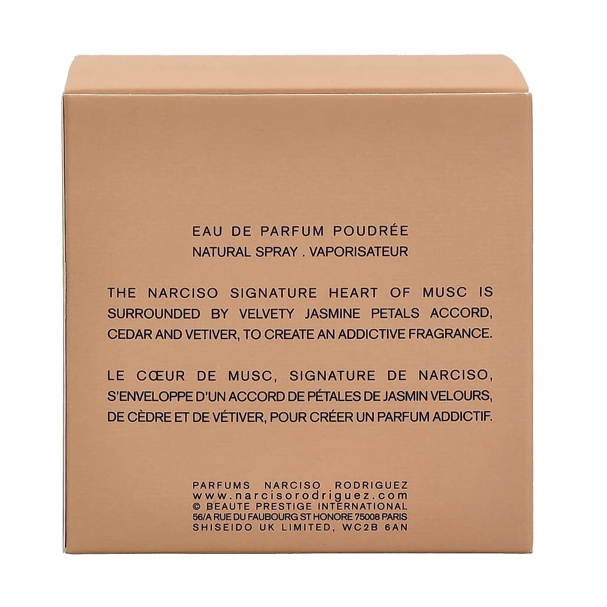 Narciso Rodriguez Narciso Poudree By Narciso Rodriguez for Her Eau de Parfum Spray, 1 Ounce