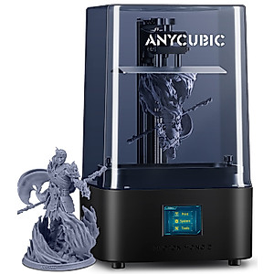ANYCUBIC Photon Mono 2, Resin 3D Printer with 6.6'' 4K + LCD Monochrome Screen, Upgraded LighTurbo Matrix with High-Precision Printing, Enlarge Print volume 6.49'' x 5.62'' x 3.5''