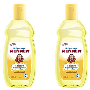 2 Baby Magic Mennen Cologne 6.76 Fl Oz (2 Colonias Mennen para Bebe 200 ml)
