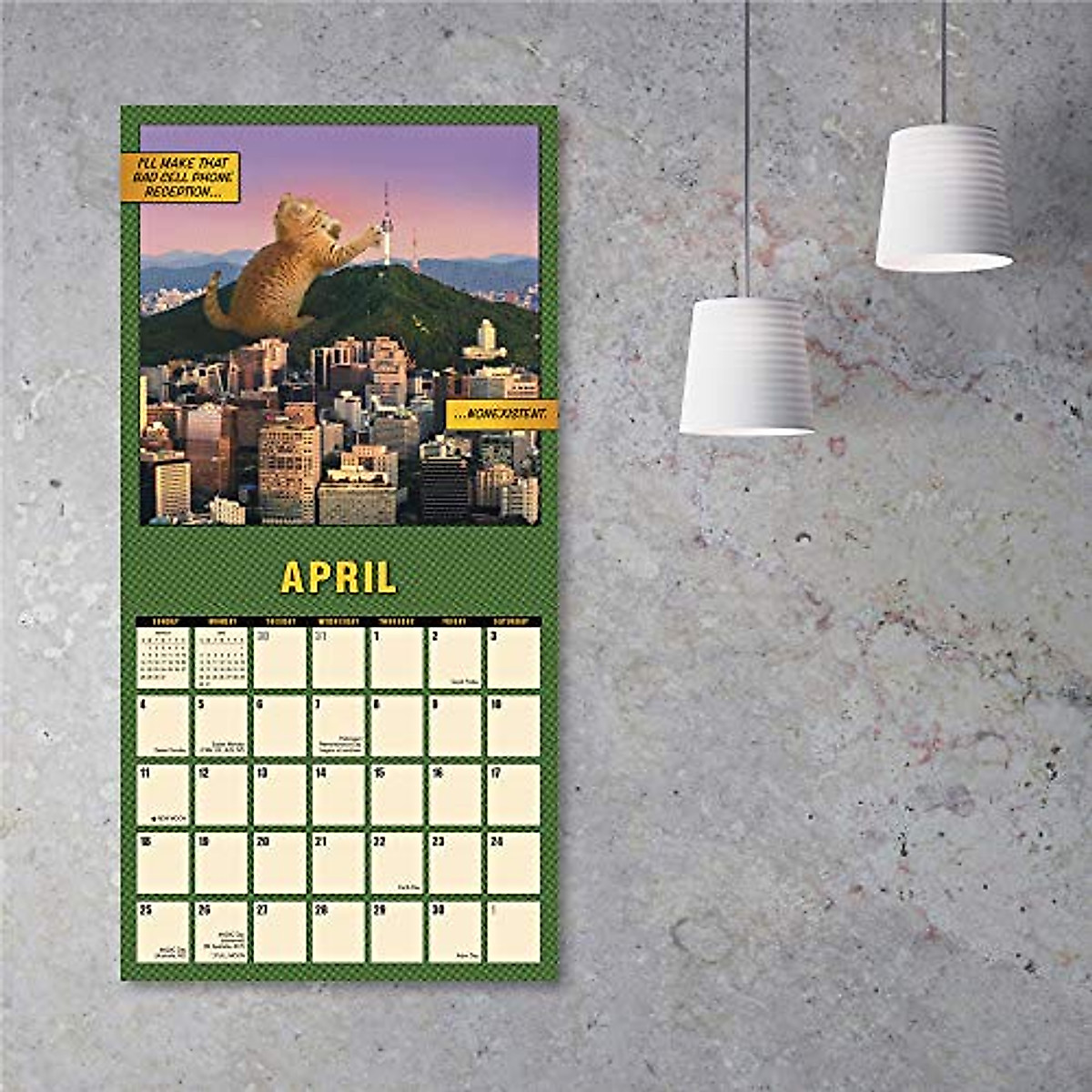 2021 Catzilla 16-Month Wall Calendar
