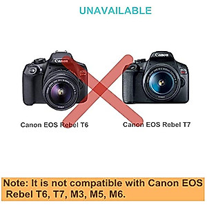 ACK-E18 DR-E18 Continuous Power Adapter LP-E17 Dummy Battery for Canon Rebel T7i T6i T8i EOS RP SL2 SL3 200D 200D II 250D 750D 760D 800D 77D 8000D Kiss X8i X9i X10 T6S Camera by Tengdaxing