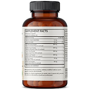 Futurebiotics Liver Detox Advanced Detox & Cleanse Formula Supports Healthy Liver Function with Milk Thistle, Dandelion Root, Turmeric Artichoke Leaf, & More, Non-GMO, 60 Vegetarian Capsules