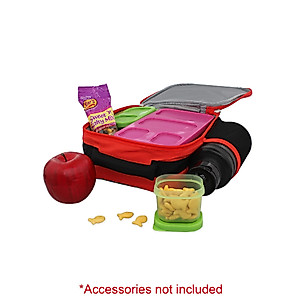 Super Mario Bros Boy's Girl's Soft Insulated School Lunch Box (One Size, Blue)