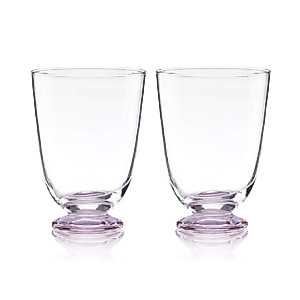 kate spade new york ~ Charles Lane ~ Blush Stemless Wine ~ Set of 2