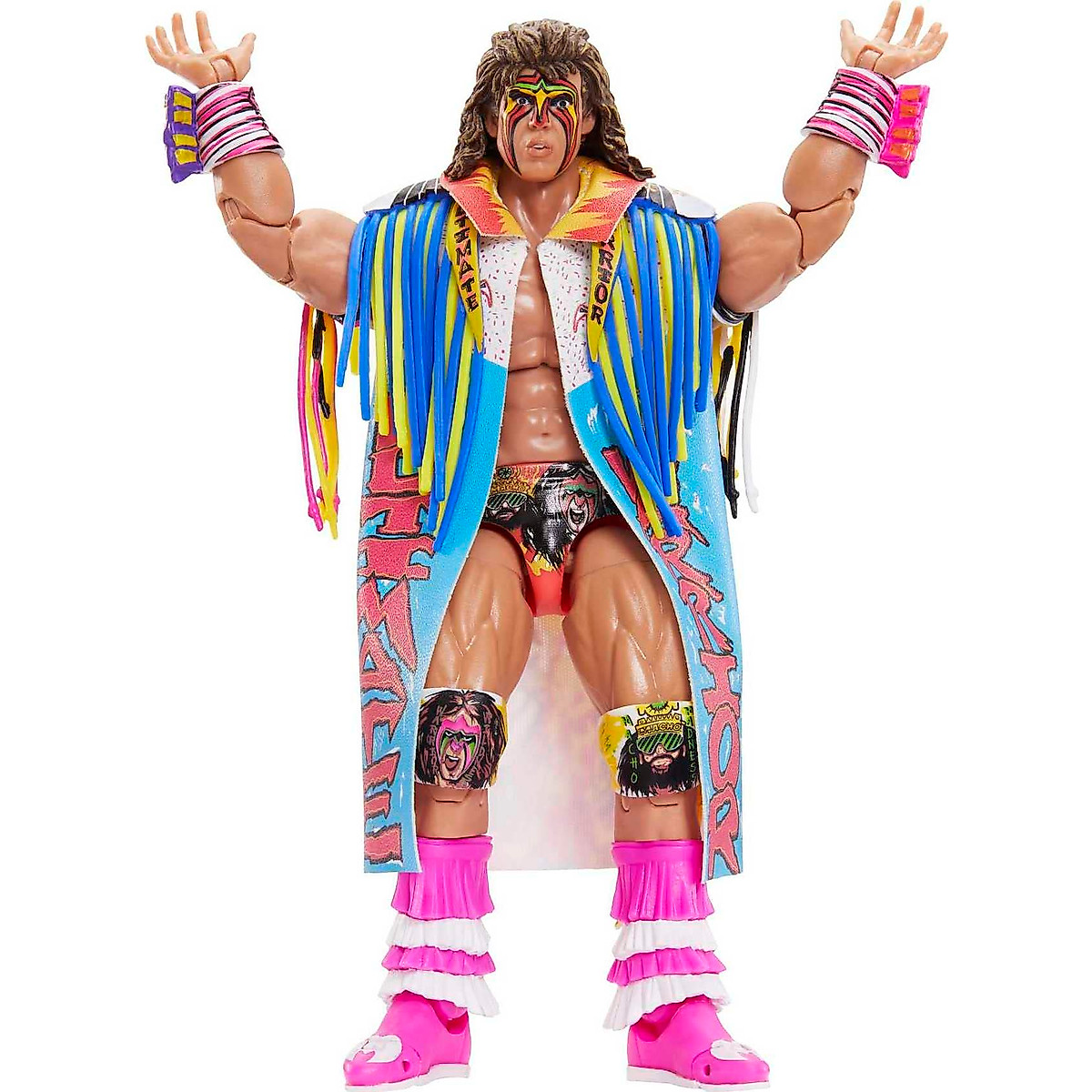 Mattel WWE Warrior Ultimate Edition Action Figure with Interchangeable Accessories, Articulation & Life-Like Detail, 6-inch