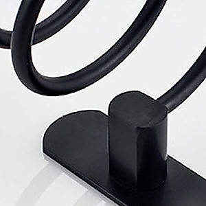 Yuehuam Hair Dryer Holder Wall Mounted, Hair Dryer Rack & Hair Styling Care Tool Organizer, Bathroom Storage Organizer for Blow Dryer, Styling Tools, Curling Iron, Combs, Hair Straightener