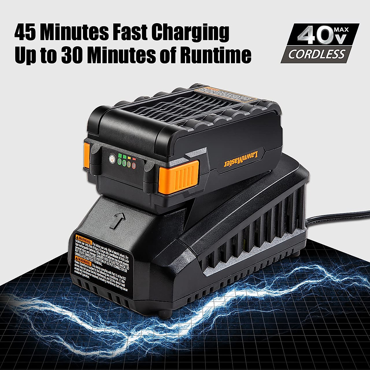 LawnMaster 40LB2032-C 36V MAX 2.0Ah Battery