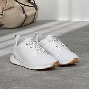 adidas Women's Racer TR21 Running Shoe, White/White/Grey, 8.5