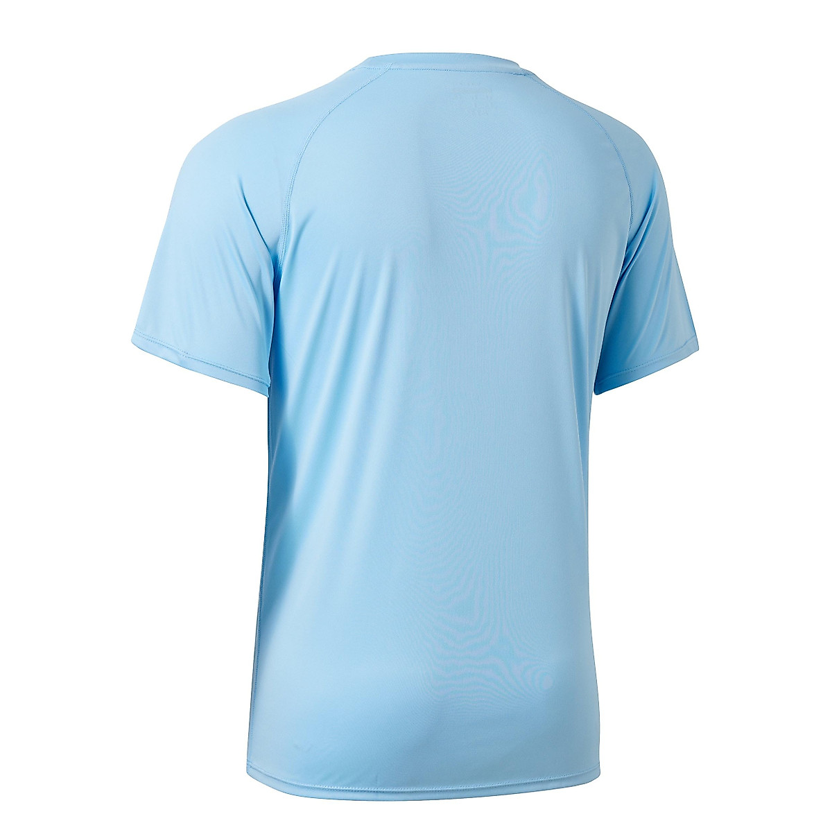 Willit Men's Rashguard Swim Shirt Short Sleeve UPF 50+ Sun Protection Shirt SPF Quick Dry Water Shirt Blue 2XL