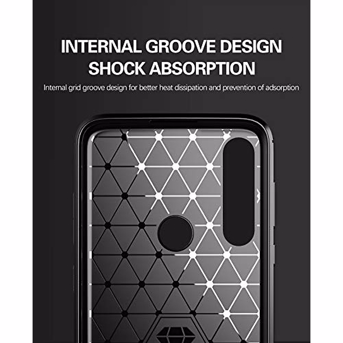 M MAIKEZI for Moto G Power 2020 case, Motorola G Power case 2020 with HD Screen Protector, Soft TPU Slim Fashion Non-Slip Protective Phone Case Cover for Motorola Moto G Power 2020 (Black Brushed TPU)