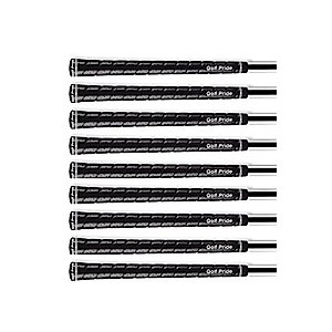 Set of 9 - Golf Pride Tour Wrap 2G (Black Jumbo (60 Round))
