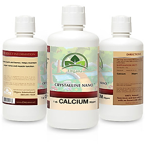 Organa Pure Crystalline Liquid Calcium Supplement - 30 PPM - Colloidal Minerals