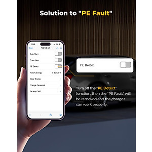 BougeRV 48 Amp Level 2 EV Charger for Home, 240V, NEMA 14-50 Plug, 25 Ft, 48A/40A/32A/24A/16A/10A Adjustable Current, Electric Car Charging Station, Waterproof Indoor/Outdoor Use