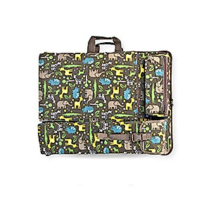 Art Portfolio Bag - Art Portfolio Case Tote Bag Carry Backpack - 4K Canvas Artist Travel Sketch Board Drawboard Sketchpad Art Storage Bag for Drawing Sketching Painting Art Supplies Artwork