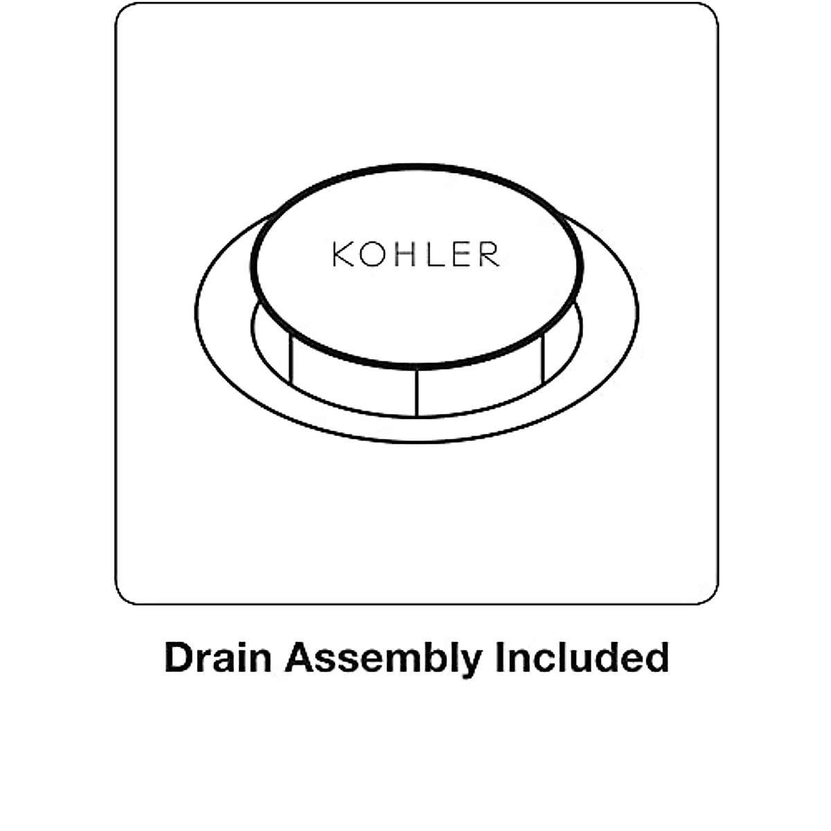KOHLER 74013-4-2MB Taut Single-Handle Bathroom Sink Faucet, Vibrant Brushed Moderne Brass