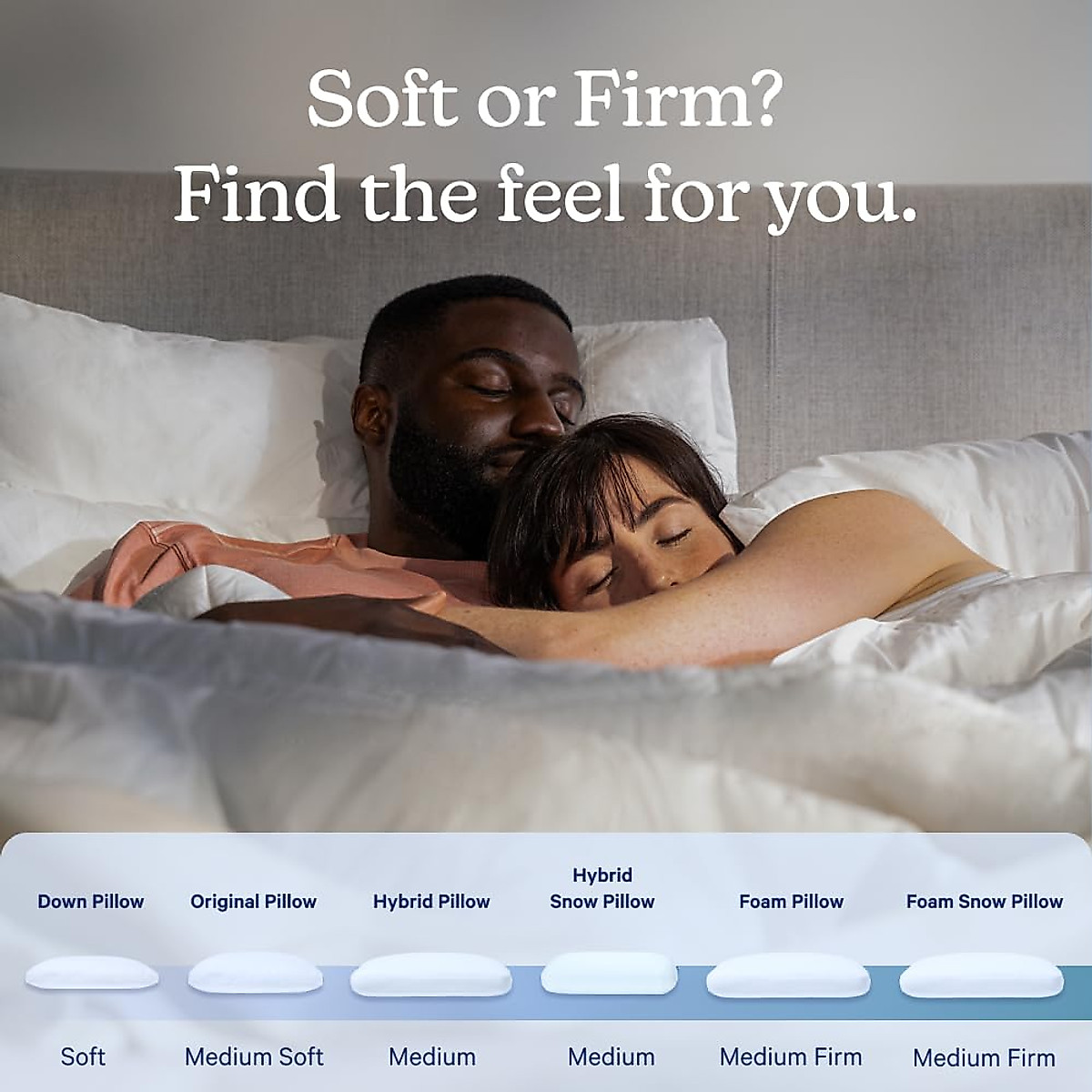 Casper Sleep Original Pillow for Sleeping, King, White