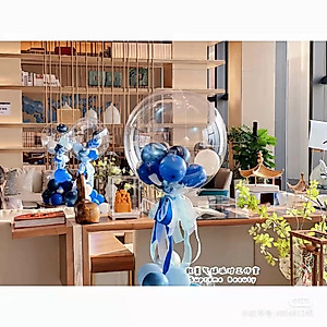 Balloon Stand Kit, 15 pack Balloon Stick Holder with Base for Table Top Centerpiece Party Decoration, Reusable Balloon Column Stand Suit for Happy Birthday/Baby Shower/Wedding Parties