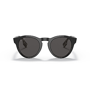 BURBERRY Sunglasses BE 4359 399687 Reid Black Dark Grey