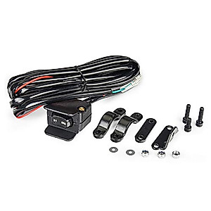 MaySpare 12V Winch Rocker Thumb Switch with Mounting Bracket for ATV UTV Handlebar Control Line Kit