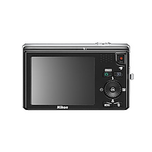 Nikon COOLPIX S6300 16 MP Digital Camera with 10x Zoom NIKKOR Glass Lens and Full HD 1080p Video (Silver)