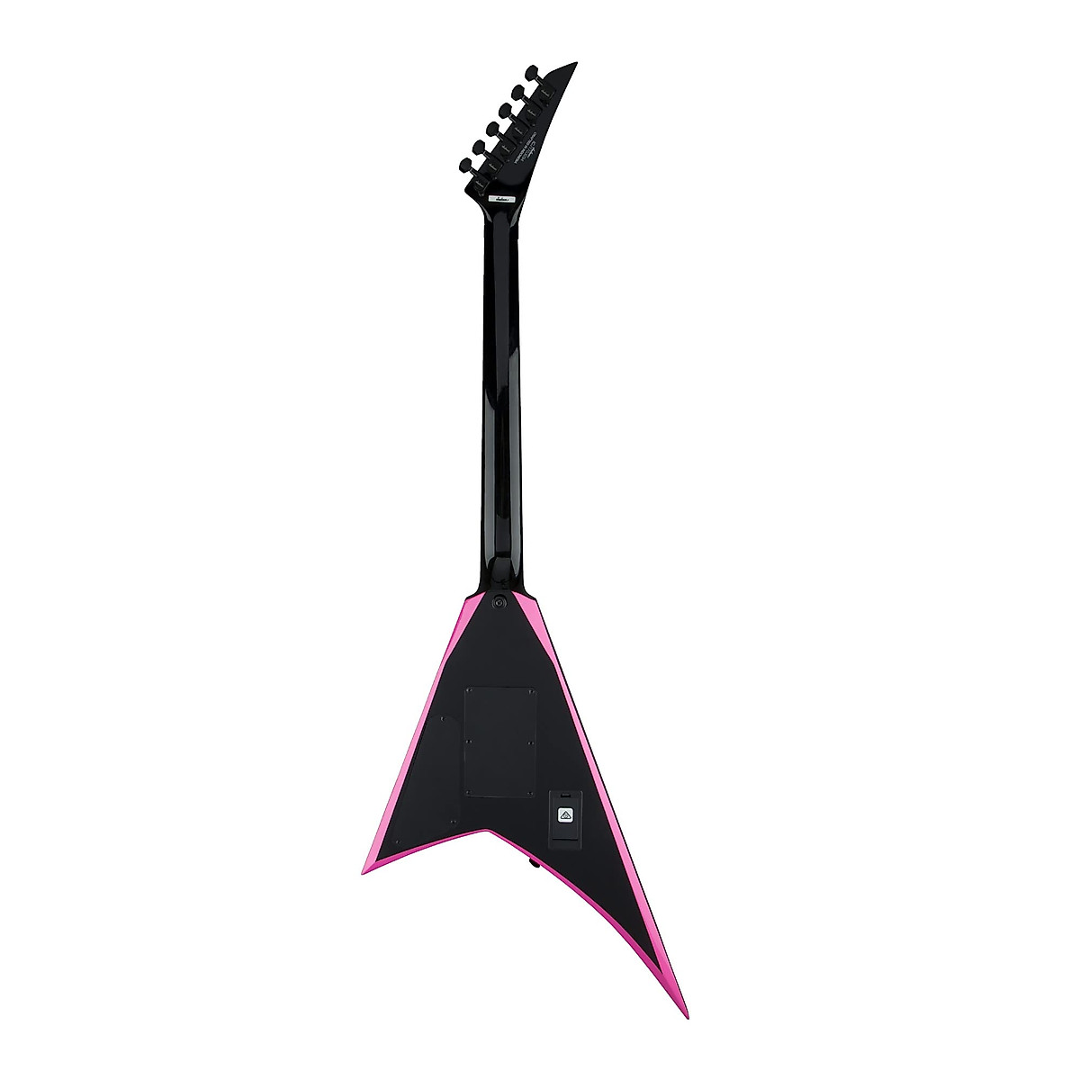 Jackson X Series Rhoads RRX24 - Black with Neon Pink Bevels