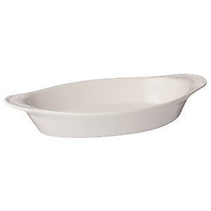 Browne Foodservice 564012W Oval Lasagna Baker, 12 oz Capacity