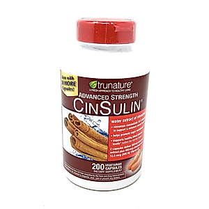 TruNature Advanced Strength Cinsulin, Cranberry, 200 Count