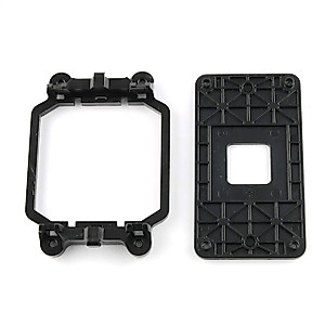 E-outstanding CPU Cooler Retention Bracket Black Motherboard Heatsink Fan Stand Base Mount Bracket Holder Sheet Plate for AMD Socket AM2 AM3