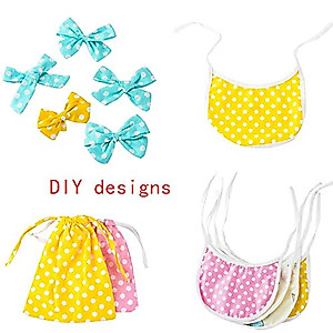 7Pcs 20" x 20" Cotton Fabric DIY Making Supplies Quilting Patchwork Fabric Fat Quarter Bundles DIY for Quilting Patchwork Cushions (Red, 20" x 20")