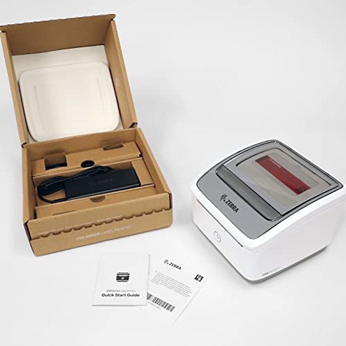 ZEBRA ZSB Series Thermal Label Printer - Wireless Labeling for Shipping, Address, Folders, Barcodes for Small Home Office. Compatible w/UPS, USPS, Shopify, Ebay, FedEx, Amazon, Etsy - 4-in Width