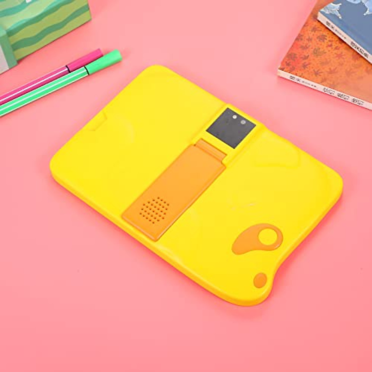 Pomya Kids Tablet,7 Inch Tablet,2GB RAM 32GB ROM,1280x800 LCD Screen Kids Tablet,Octa Core CPU,5000mAh Battery,Kids Tablet for Study Game, Kids Tablet (Yellow)