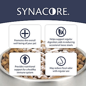 Van Beek Natural Science Synacore Feline - All Natural Formula to Provide Immune Support for Cats & Help Maintain Digestive Health - Probiotics and Vitamins for Cats - Pet Products - (30 Count)