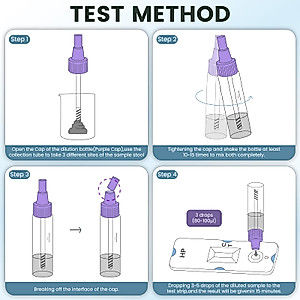 EASYIN H Pylori Test Kit: 2 PCS Fast & Highly Accurate & Easy to Use & Read Helicobacter Pylori Test at Home Results in 10-15 Minutes - H-Pylori Test Kit 2 Test