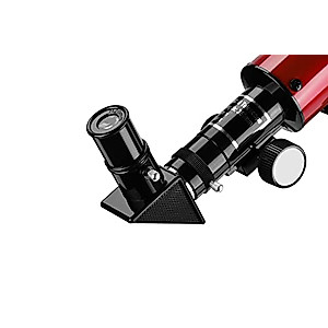 Coleman 360x50 Refractor Telescope Kit with Heavy-Duty Carrying Case, C36050 - Crimson Red