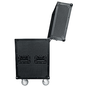 Rockville RMH2B Black Case for Chauvet/American DJ/Martin Moving Head Lights