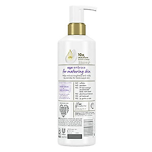 Dove Body Love Body Cleanser Age Embrace 3 Count For Maturing Skin Body Wash with Peptides and Pure Glycerin 17.5 fl oz