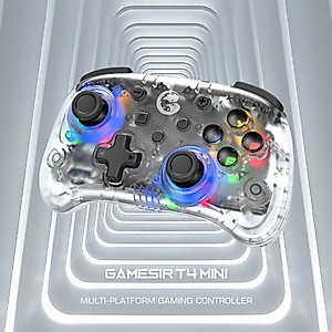 GAMEPAD GAMESIR T4 MINI PRETO 2.4G WIRELESS/BLUETOOTH (Branco)