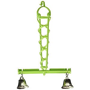 Penn-Plax Spray Millet Holder with Bells | Easily Hold Your Millet for Your Birds | Sturdy Attachment to Your cage | Bells for Added Interest