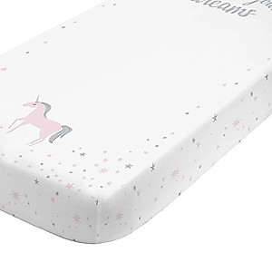 NoJo Unicorn 4 Piece Crib Bedding Set