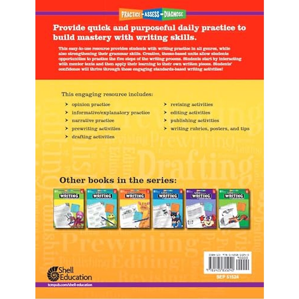 180 Days of Writing for First Grade - An Easy-to-Use First Grade Writing Workbook to Practice and Improve Writing Skills (180 Days of Practice)
