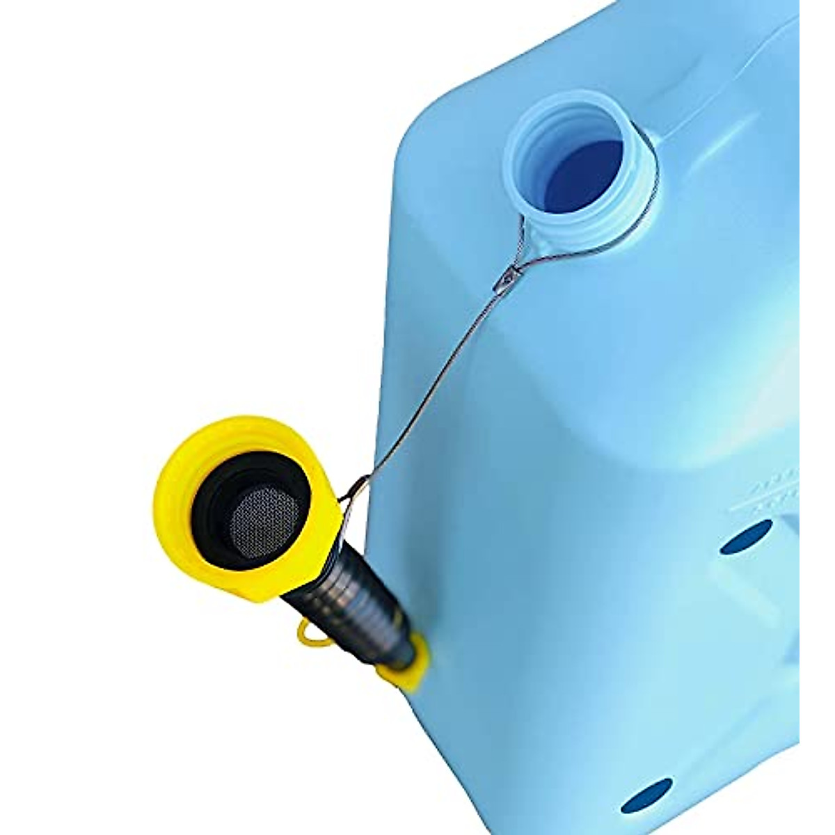 Diesel Exhaust Fluid Refillable DEF Jug 5 Gallon - Silver Transfer - STS-0777