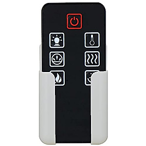 GENGQIANSI Replacement Remote Control for Thermomate EFM3607 EFM4207 EFM4807 Electric Flat Panel Wall Mount Fireplace Heater