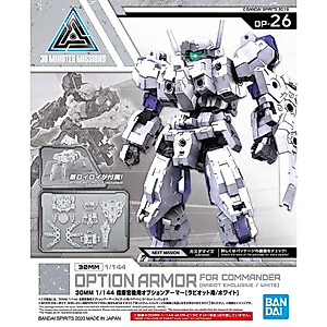 Bandai Hobby 30MM Optional Armor for Conductor Machines [Raviot/White] 1/144 Scale Color-Coded Plastic Model