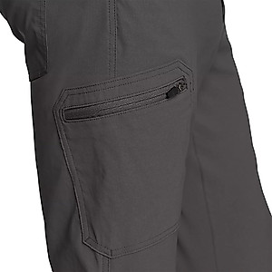 Eddie Bauer Men's Rainier Pants, Dark Smoke Rainier, 36W x 32L