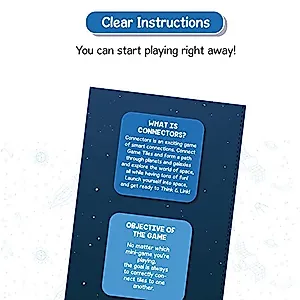 Skillmatics Educational Game - Connectors Mission Space, Fun Learning Game of Connections, Strategy & Matching, Ages 6 and Up