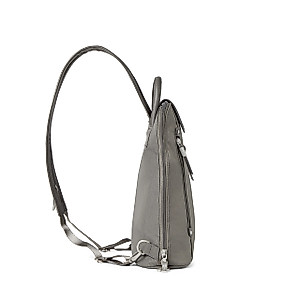 Baggallini Women's Metro Backpack, Pewter Zebra, One Size