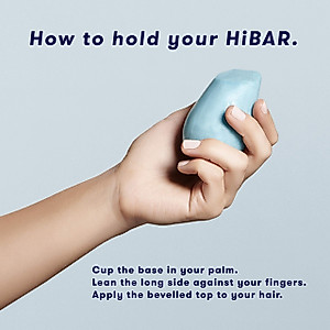 HIBAR - Soothe Shampoo Bar - For Dry, Itchy, Flaky Scalps - Improves Scalp Health - With Willow Bark Extract & Salicylic Acid - Plastic-Free - Soap, Paraben & Sulfate-Free - Color Safe - 1 Solid Bar