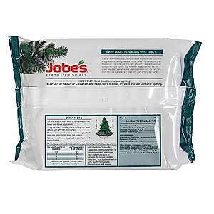 Jobe's, Fertilizer Spikes, Evergreen Tree, 15 Count, Slow Release, Cypress, Juniper, Magnolia