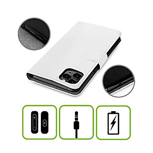 Head Case Designs Officially Licensed Valentina Toitle Animals and Floral Leather Book Wallet Case Cover Compatible with Apple iPhone 15 Pro Max