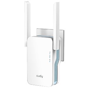 Cudy AC1200 WiFi Extender, 1.2Gbps Home Signal Booster, Dual Band 5GHz/2.4GHz, Covers up to 1500 Sq.ft and 30 Devices, AP Mode, Mesh Supported, RE1200